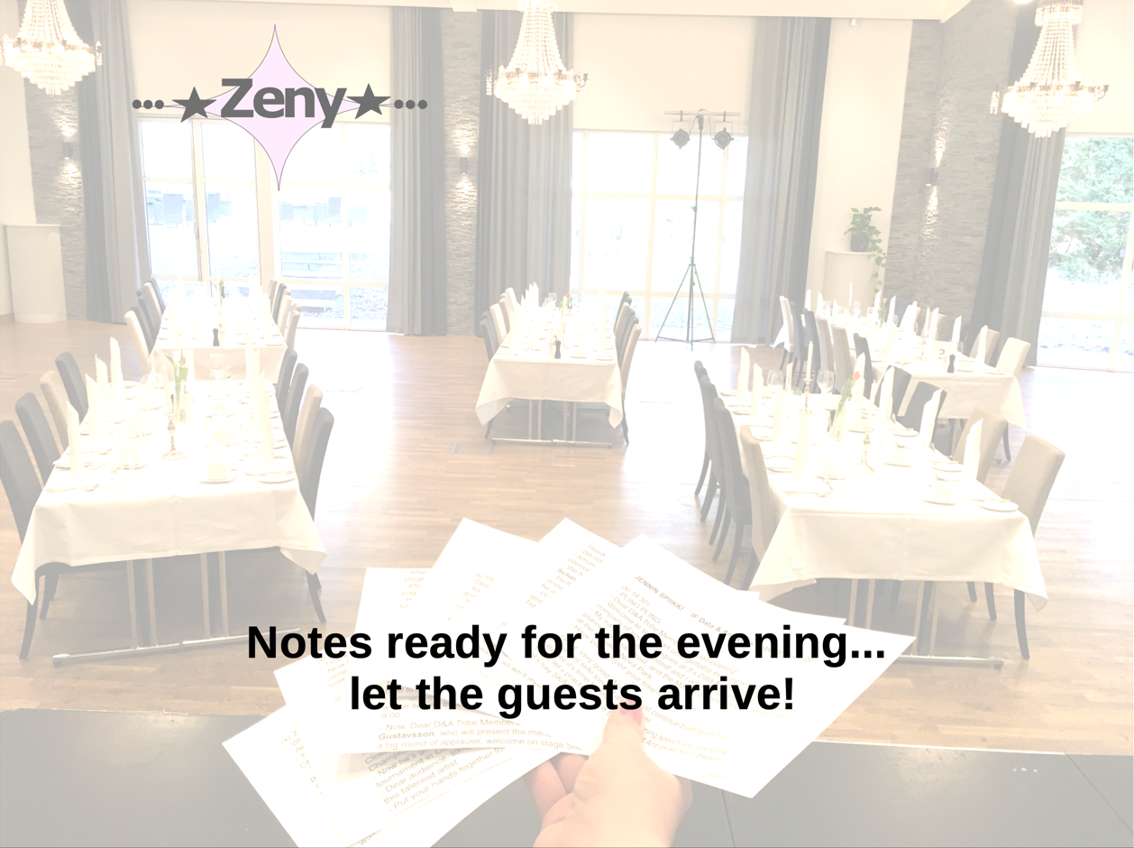 Organising Events - Zeny AB